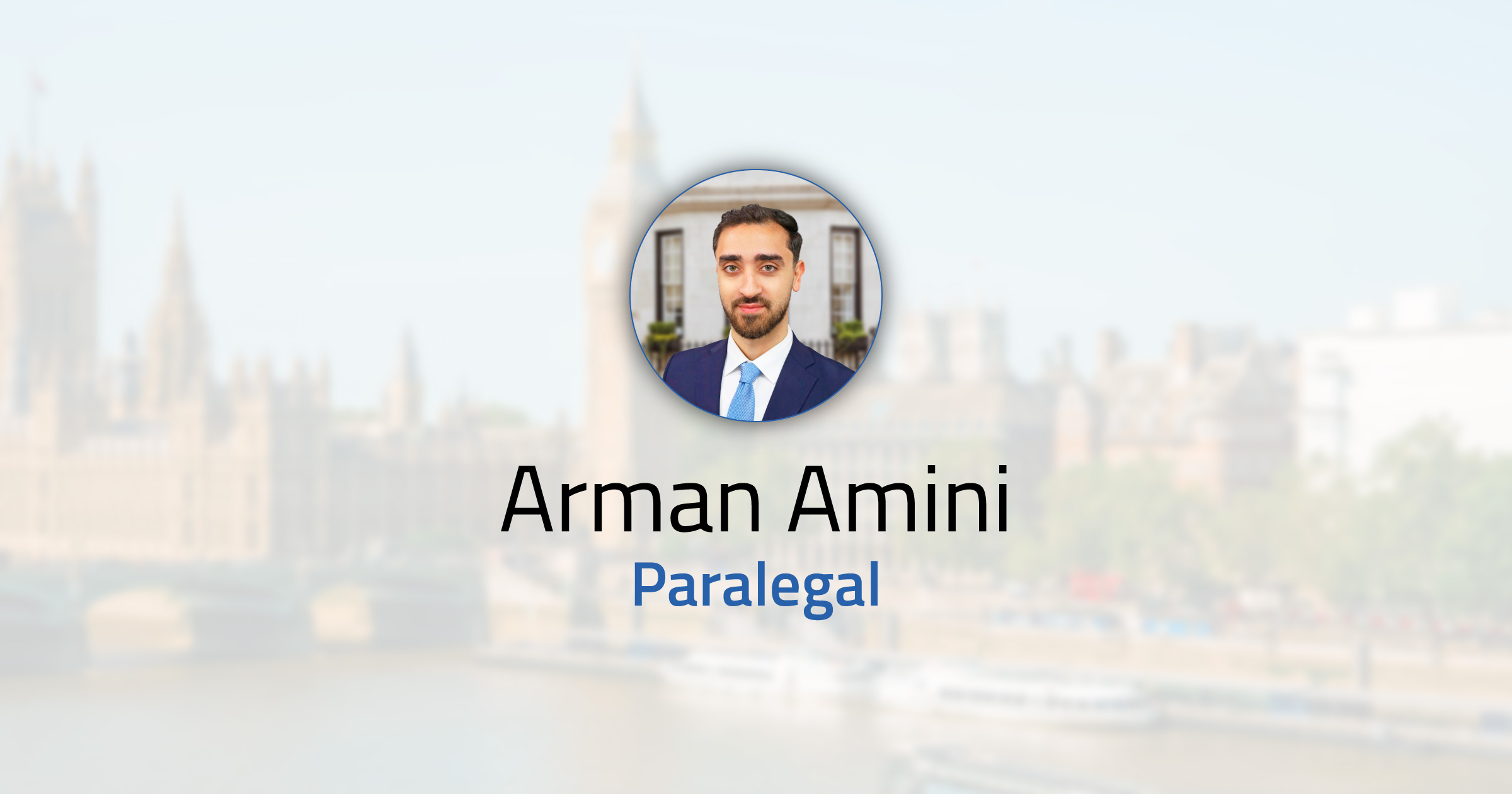 Arman Amini — Belgravia Law